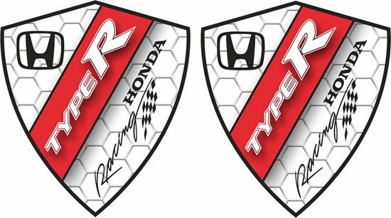Zen Graphics - Honda Racing Type R Decals / Stickers