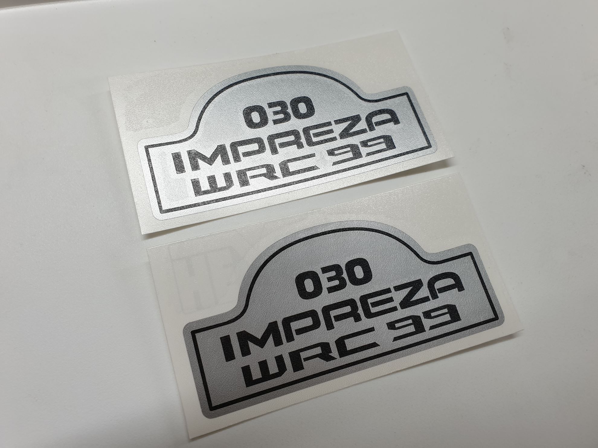 Zen Graphics - Impreza GT WRC 99 Wing Decals / Stickers