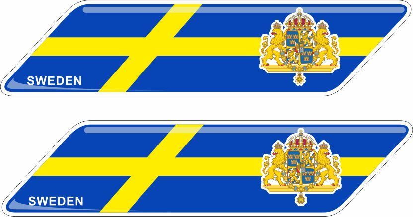Zen Graphics - Sweden 70mm Exterior Gel Badges