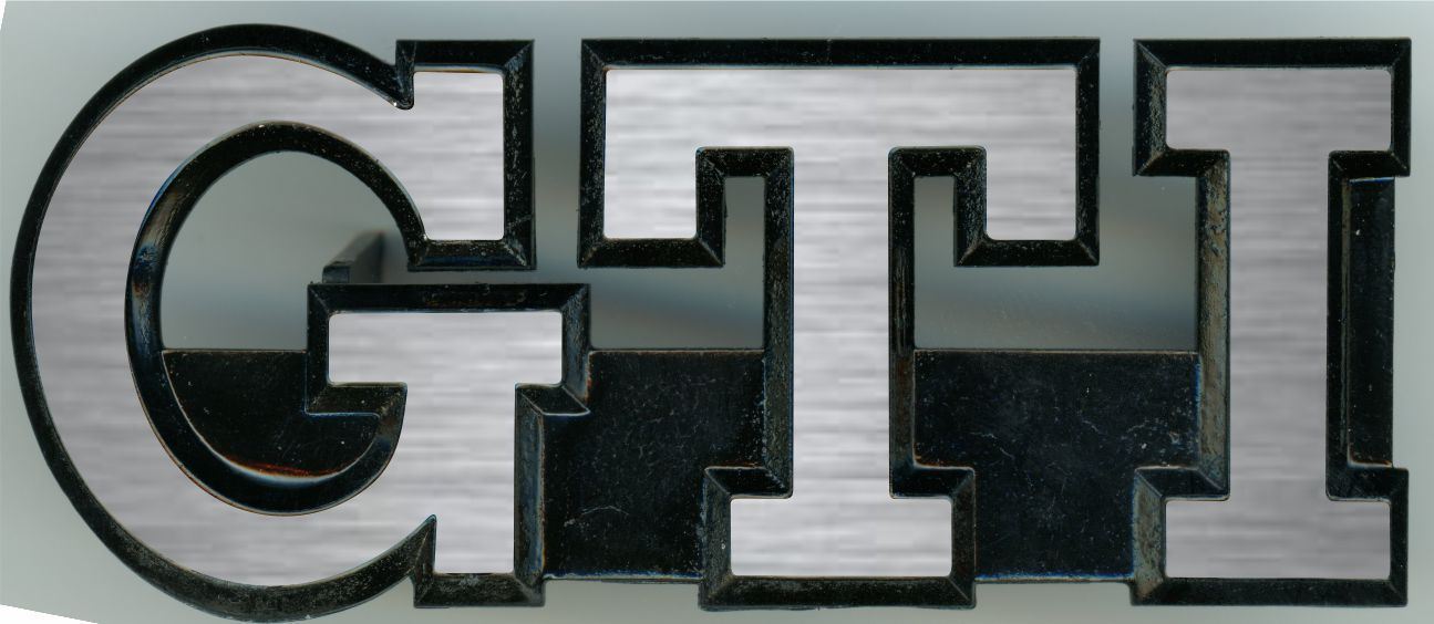 Zen Graphics - Golf GTI MK1 front Sportline Grill Badge restoration ...