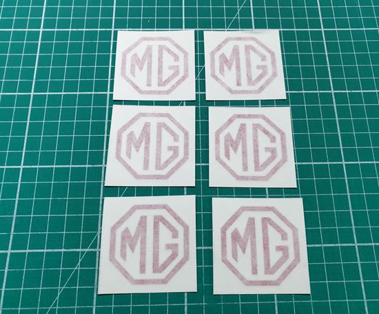 Zen Graphics - MG replacement wheel Centre Cap Decals / Sticker