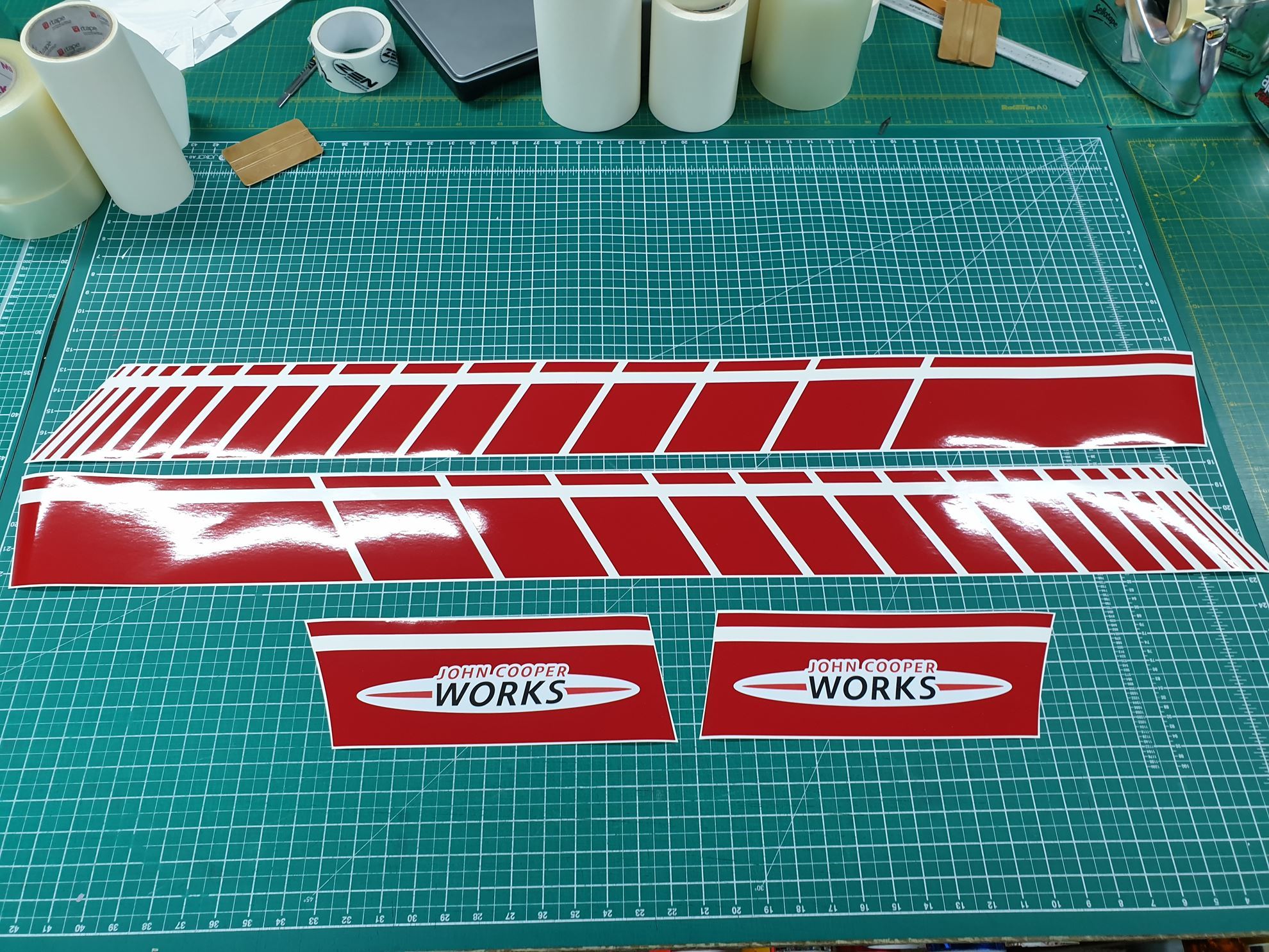 Zen Graphics - Mini R56 / R57 / R58 / R59 JCW side Stripes