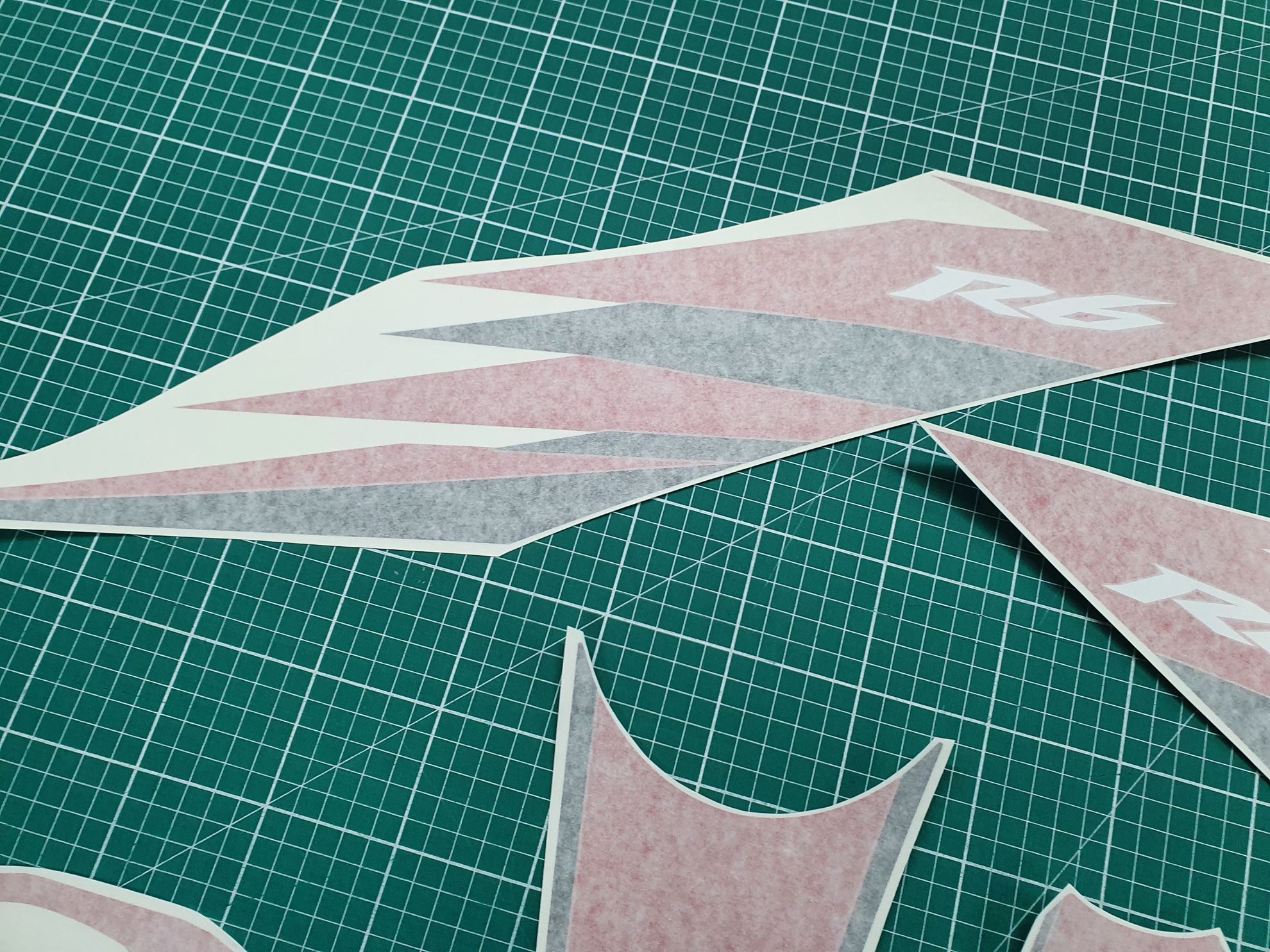 Zen Graphics - Yamaha YZF R6 2006 - 2007 replacement Decals / Stickers