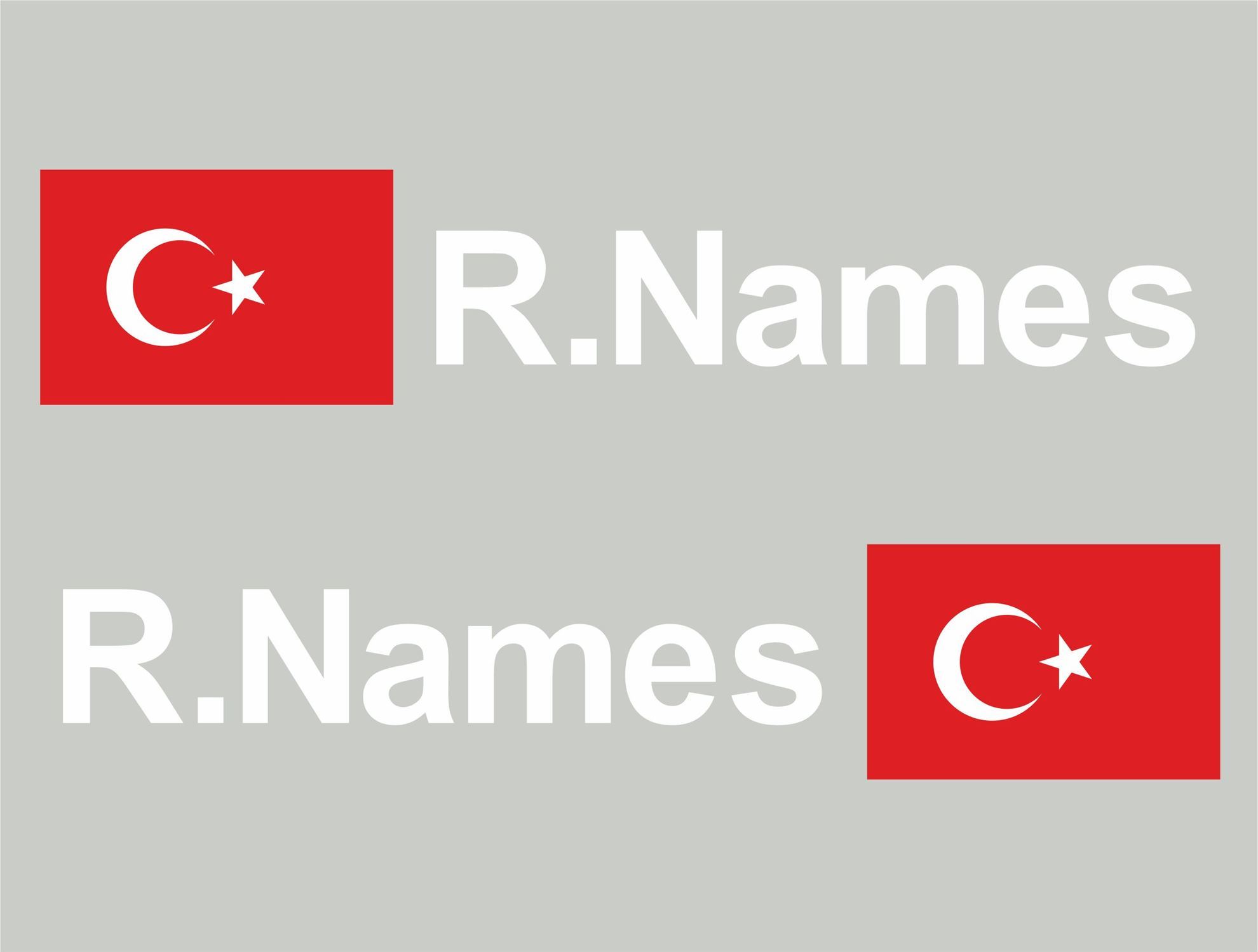 Zen Graphics - Turkey Glass / Panel Driver Name Decals / Stickers