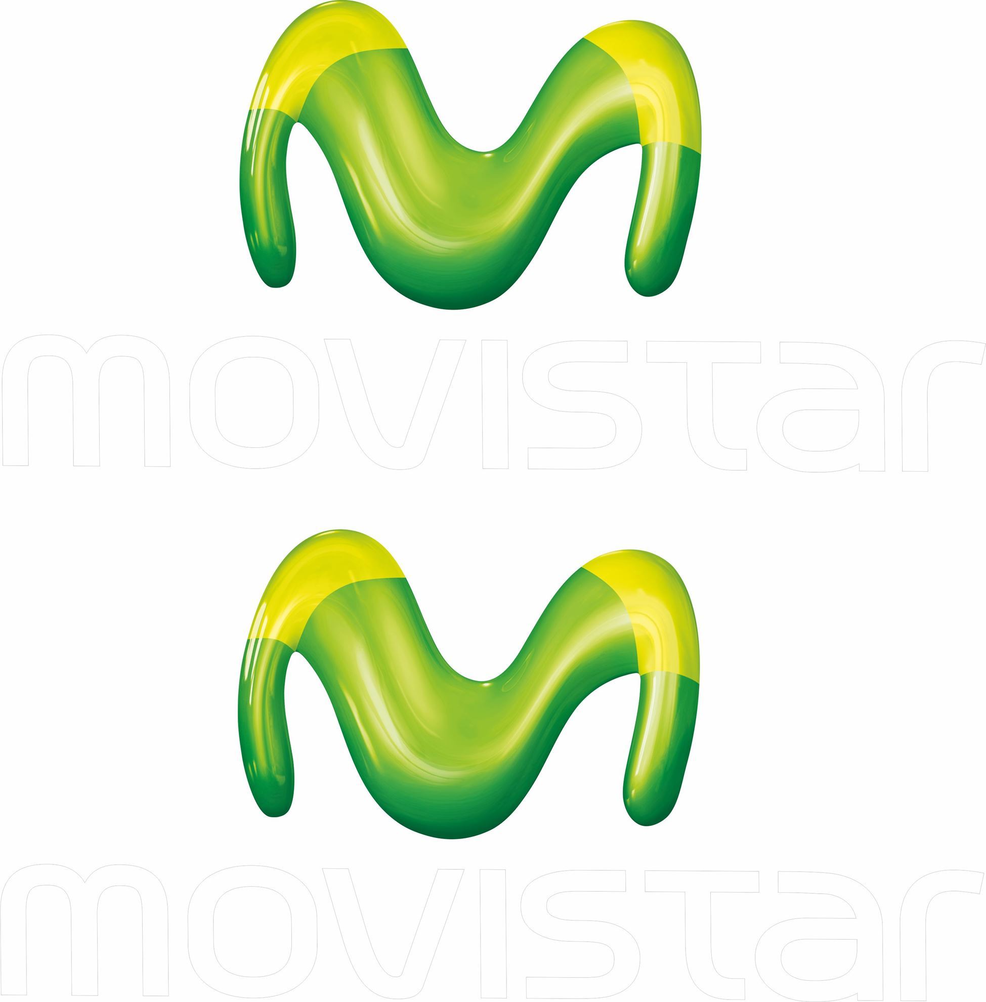 Zen Graphics - "movistar" Track and street race sponsor Decals / Stickers