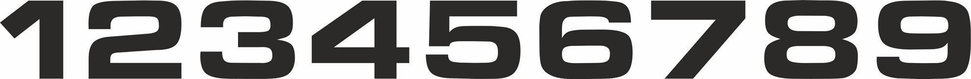 Zen Graphics - Lombard RAC Rally Door Numbers