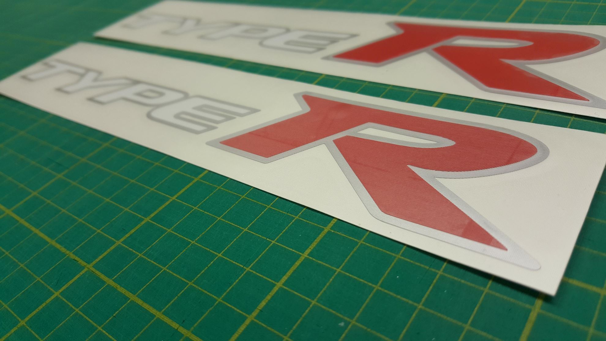 Zen Graphics - Honda Civic FN2 Type R replacement side Decals / Stickers