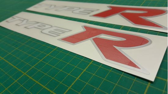Zen Graphics - Honda Civic FN2 Type R replacement side Decals / Stickers