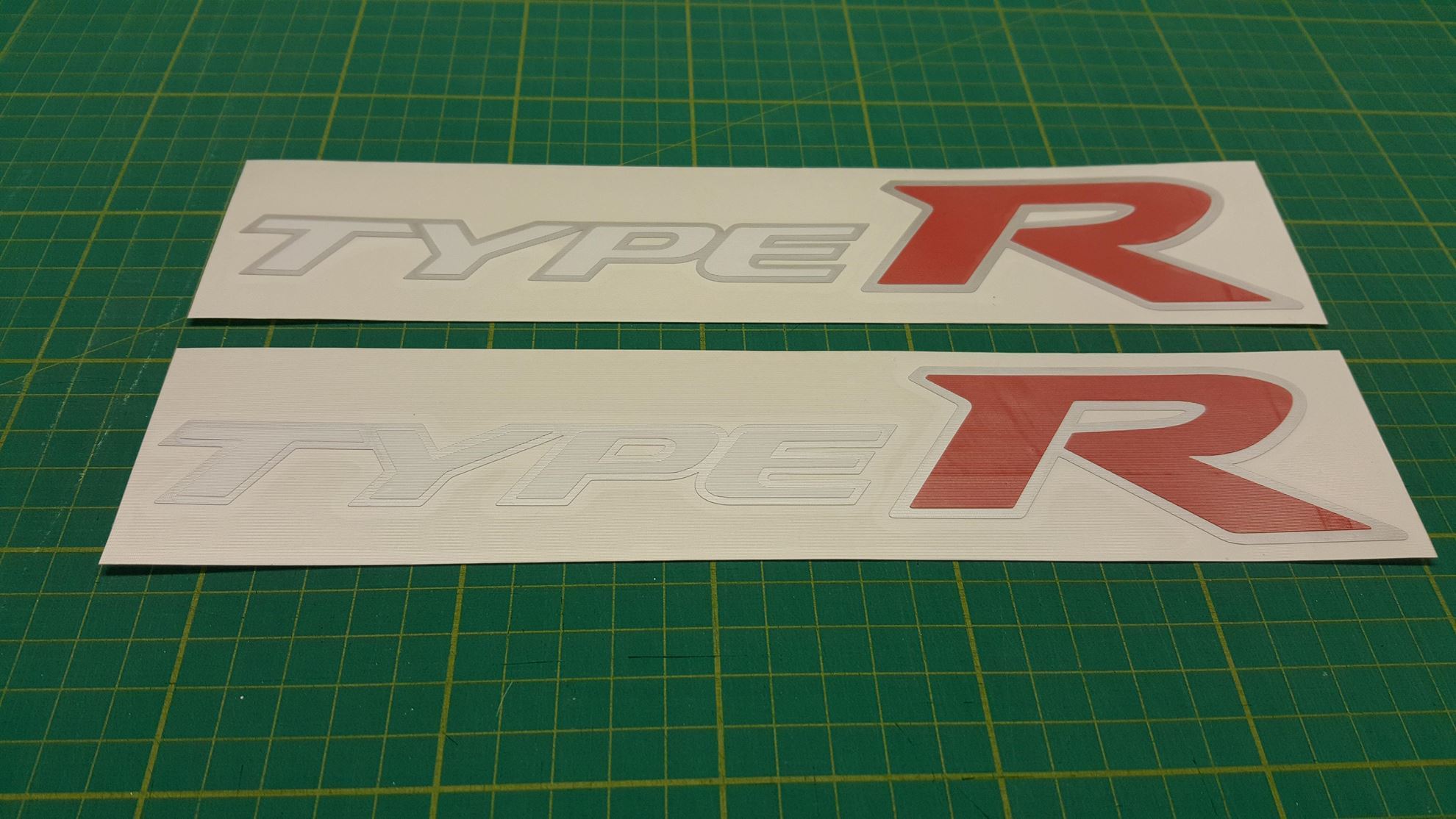 Zen Graphics - Honda Civic FN2 Type R replacement side Decals / Stickers