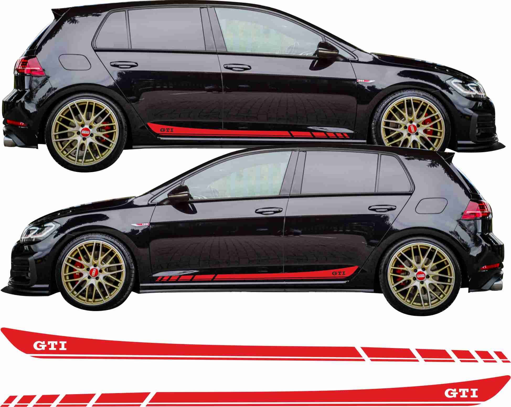 Zen Graphics - Golf MK7 / 7.5 GTI or GTD side Stripes / Stripes
