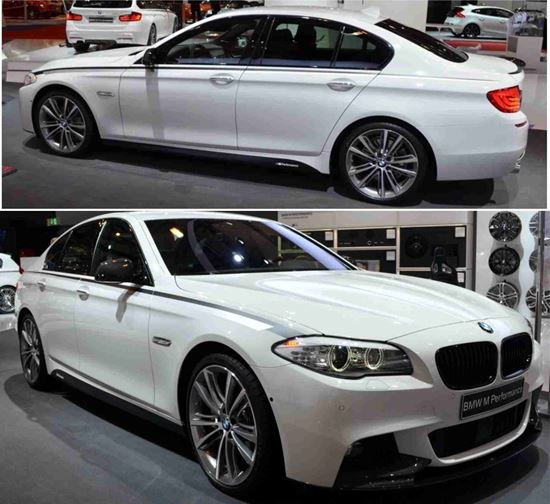 Zen Graphics - BMW 5 Series F10 / F11 side Stripes / Stickers