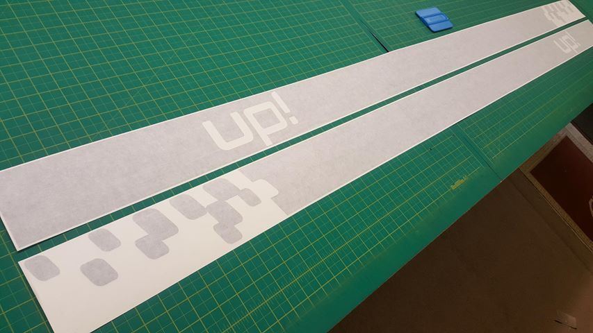 Zen Graphics - UP side Stripes / Stickers