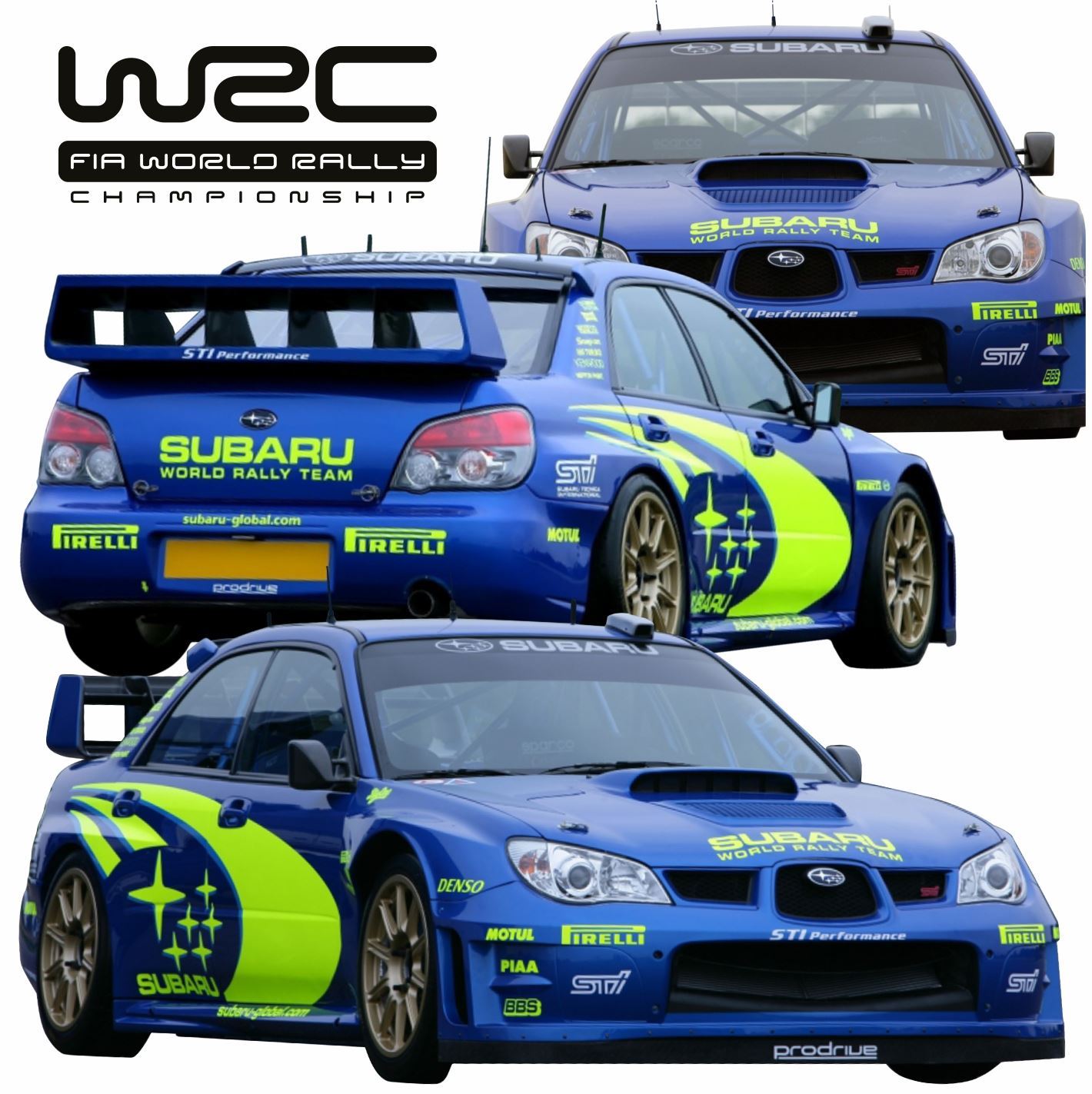 Zen Graphics - Subaru Impreza S11 / S12 Chris Atkinson 2005 - 2007 ...