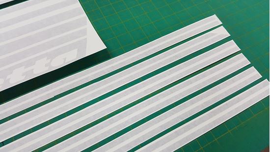 Zen Graphics - VW Jetta MK2 Double side and rear quarter Stickers / Stripes