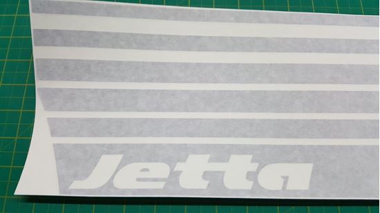 Zen Graphics - VW Jetta MK2 Double side and rear quarter Stickers / Stripes