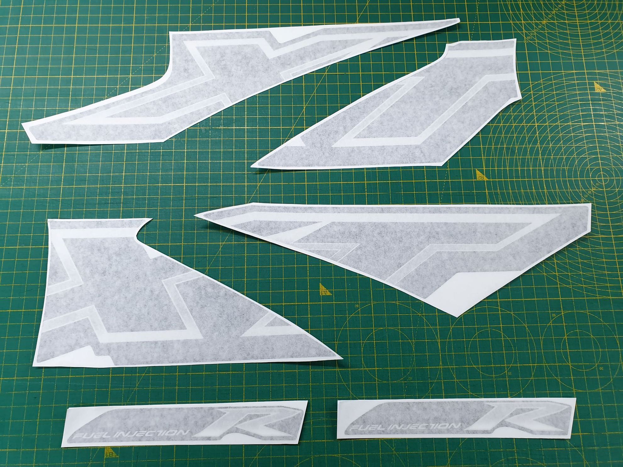 Zen Graphics - Yamaha XT660R 2007 replacement Decals / Stickers