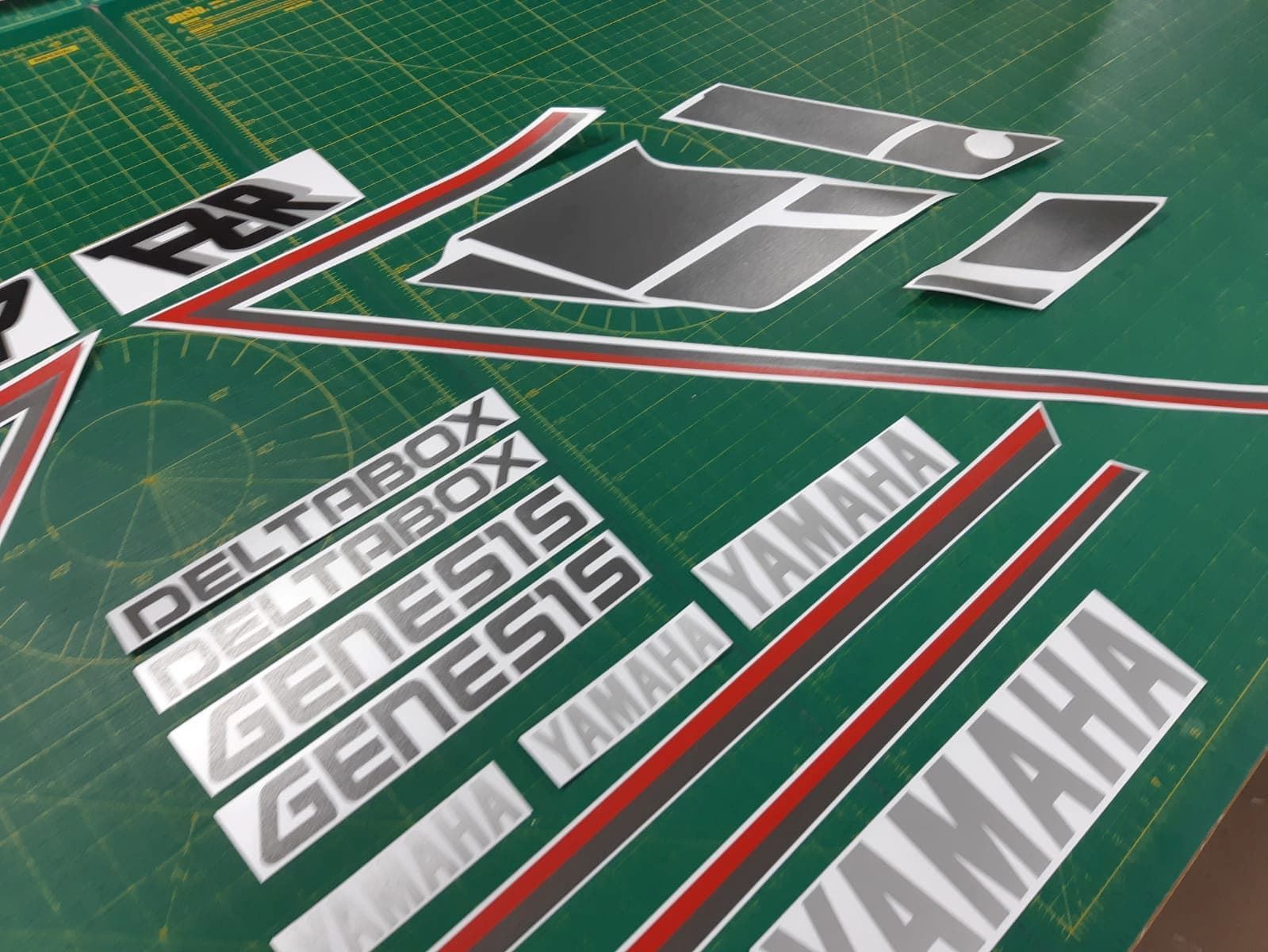 Zen Graphics - Yamaha FZR 600 1989 replacement Decals / Stickers