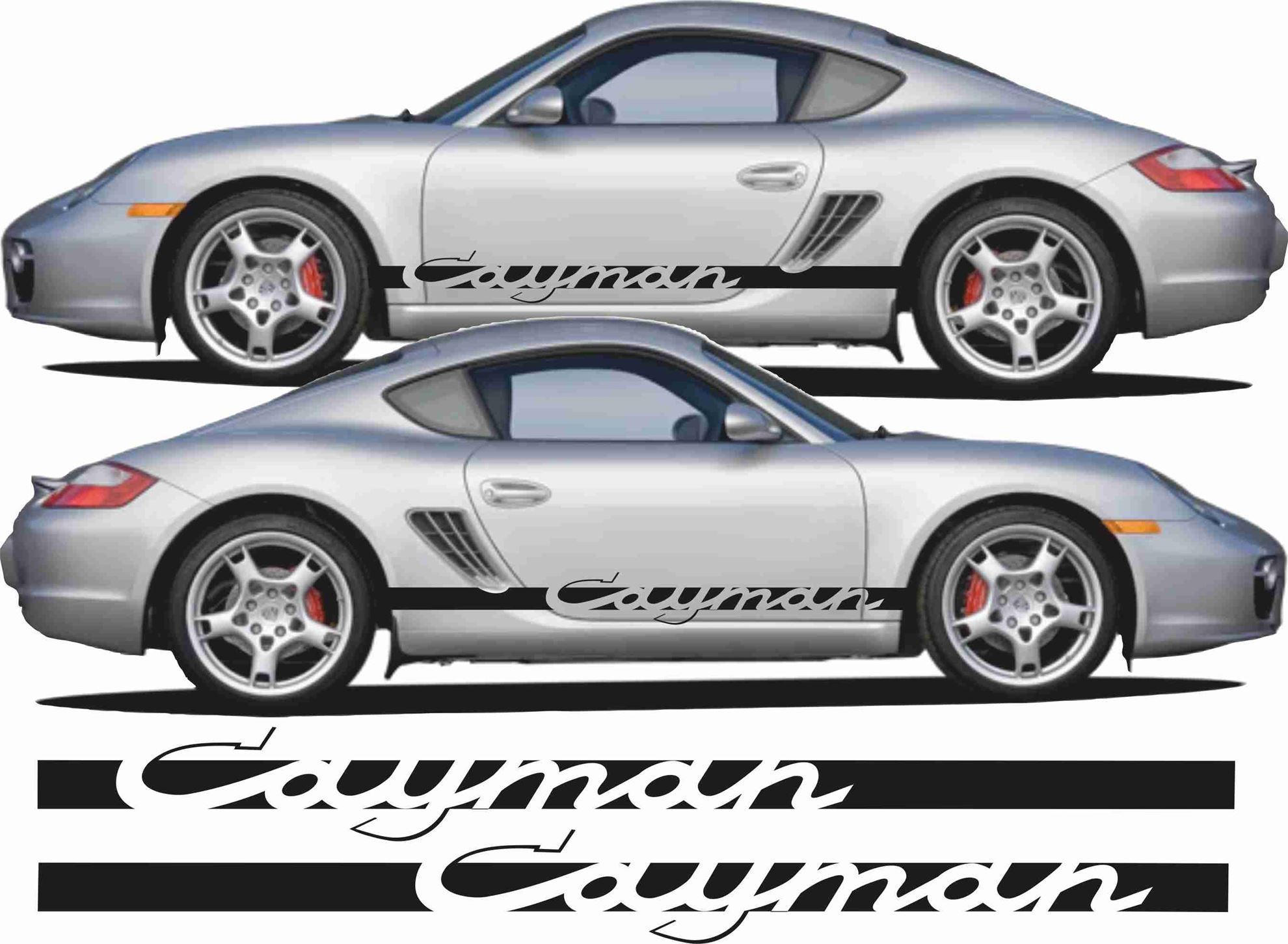 Zen Graphics - Porsche 987 Cayman Stripes / Stickers