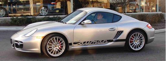 Zen Graphics - Porsche 987 Cayman Stripes / Stickers