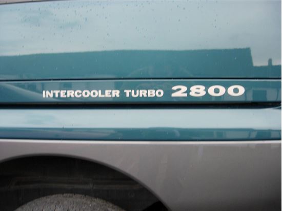 Zen Graphics - Intercooler Turbo 2800 replacement Decals / Stickers