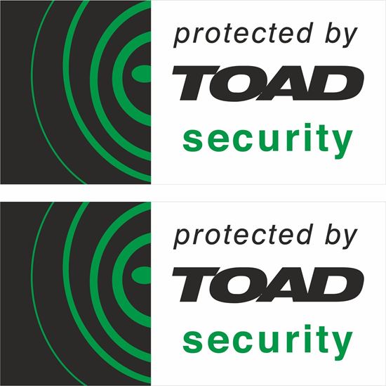Zen Graphics - Toad Security Decals / Stickers