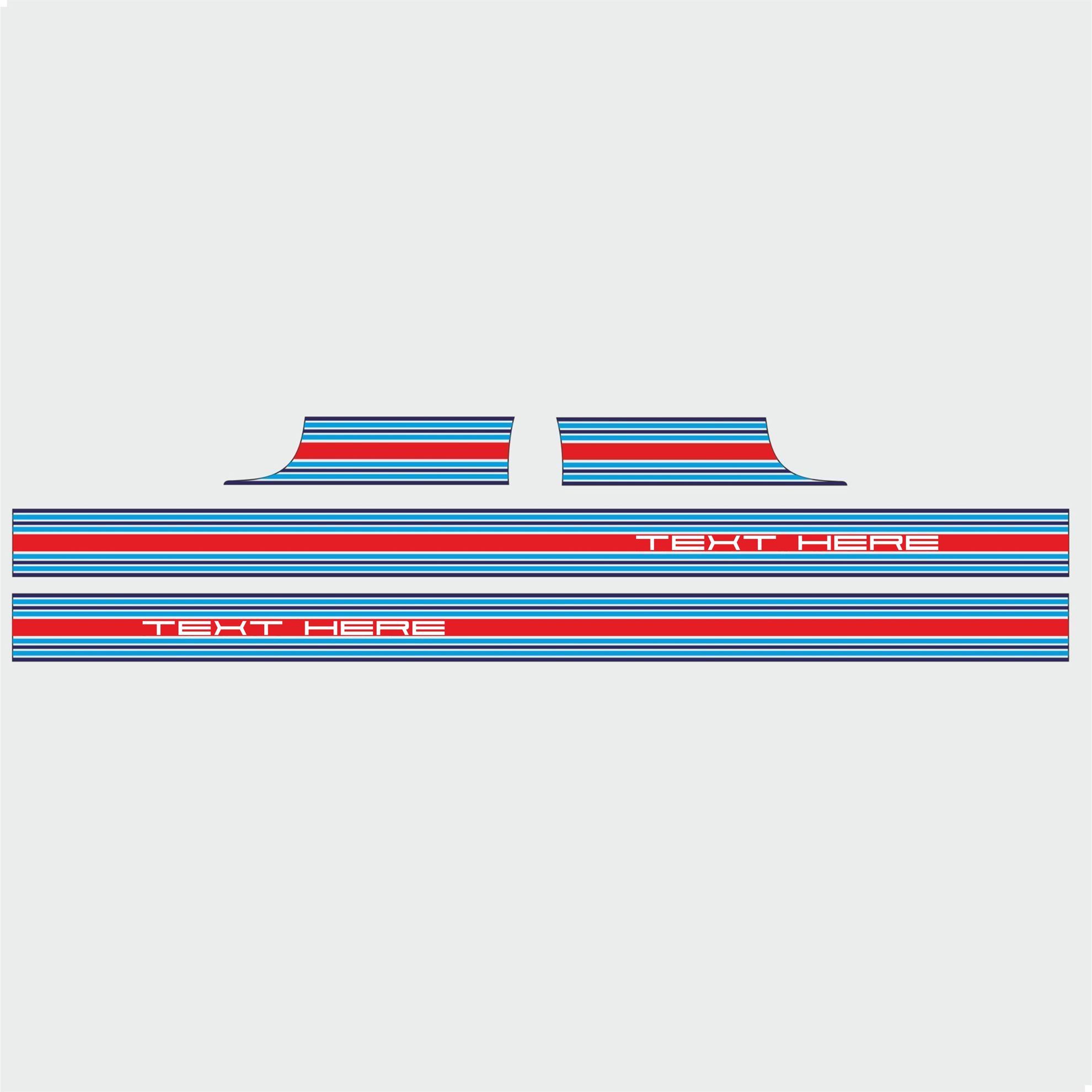 Zen Graphics - 991 Martini theme Stripes