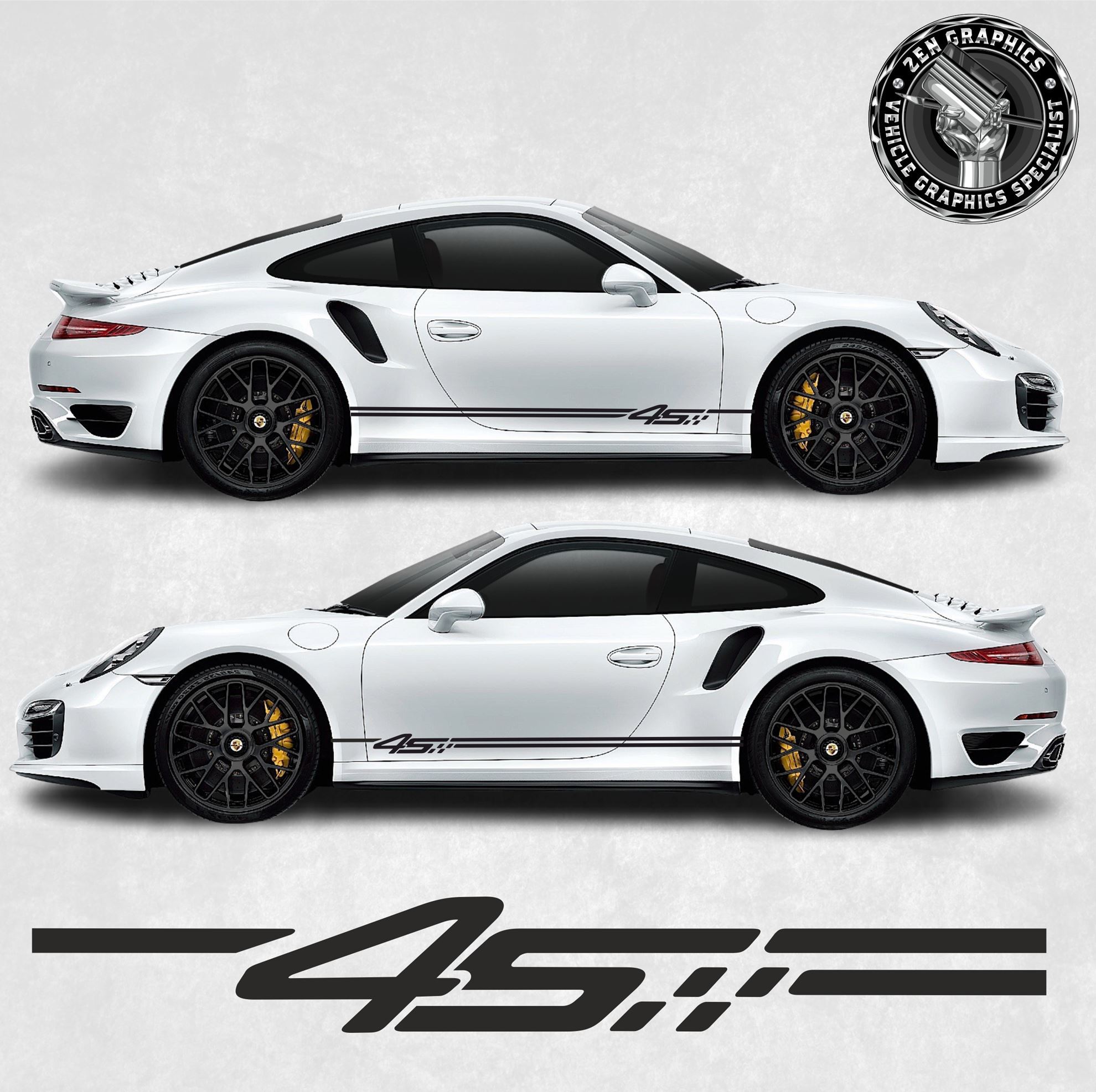 Zen Graphics - 992 / 991 4S side Stripes