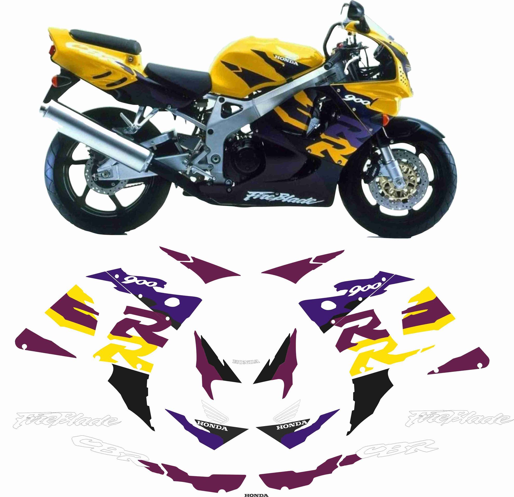 Zen Graphics - Honda CBR 900RR Fireblade SC33 1996 - 1997 replacement ...