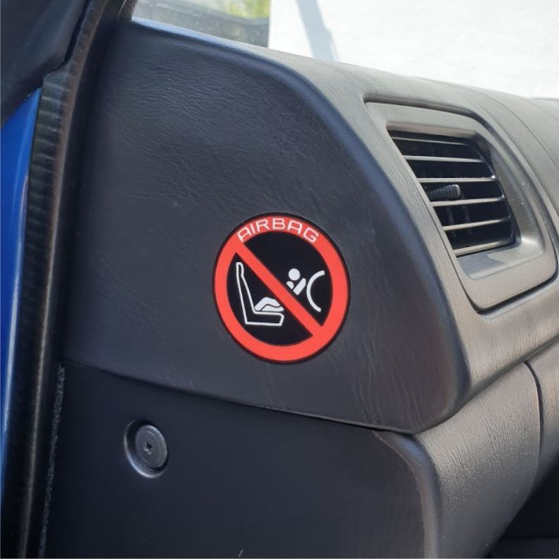 Zen Graphics - Impreza side Dash Airbag Decal / Sticker