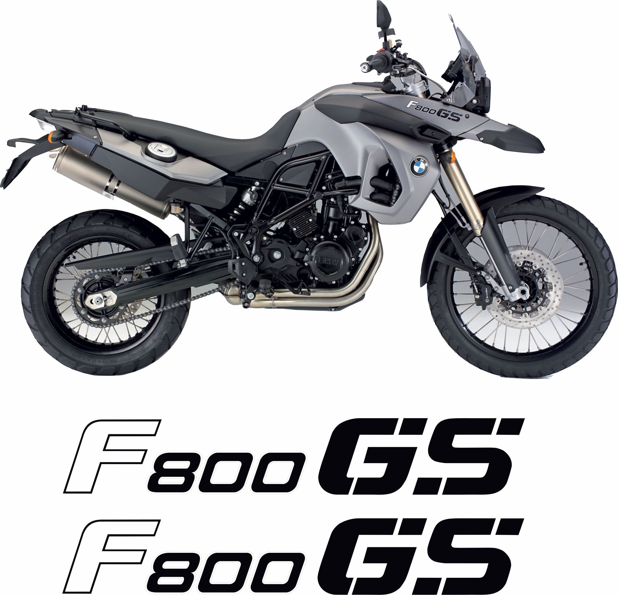 Zen Graphics - BMW F 800 GS 2009 Decals / Stickers