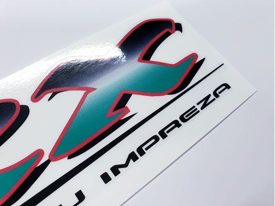Zen Graphics - Subaru Impreza STi rear Hatch Decal / Sticker