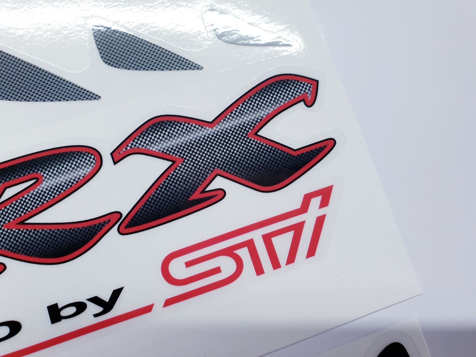 Zen Graphics - Subaru Impreza STI lower side Decals / Stickers