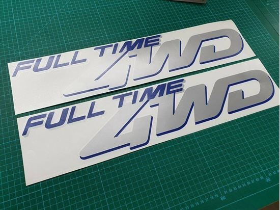 Zen Graphics - Mazda Bongo Friendee Full time 4WDreplacement Decals ...