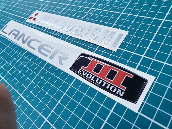 Zen Graphics - Mitsubishi Lancer Evolution 3 replacement tailgate ...