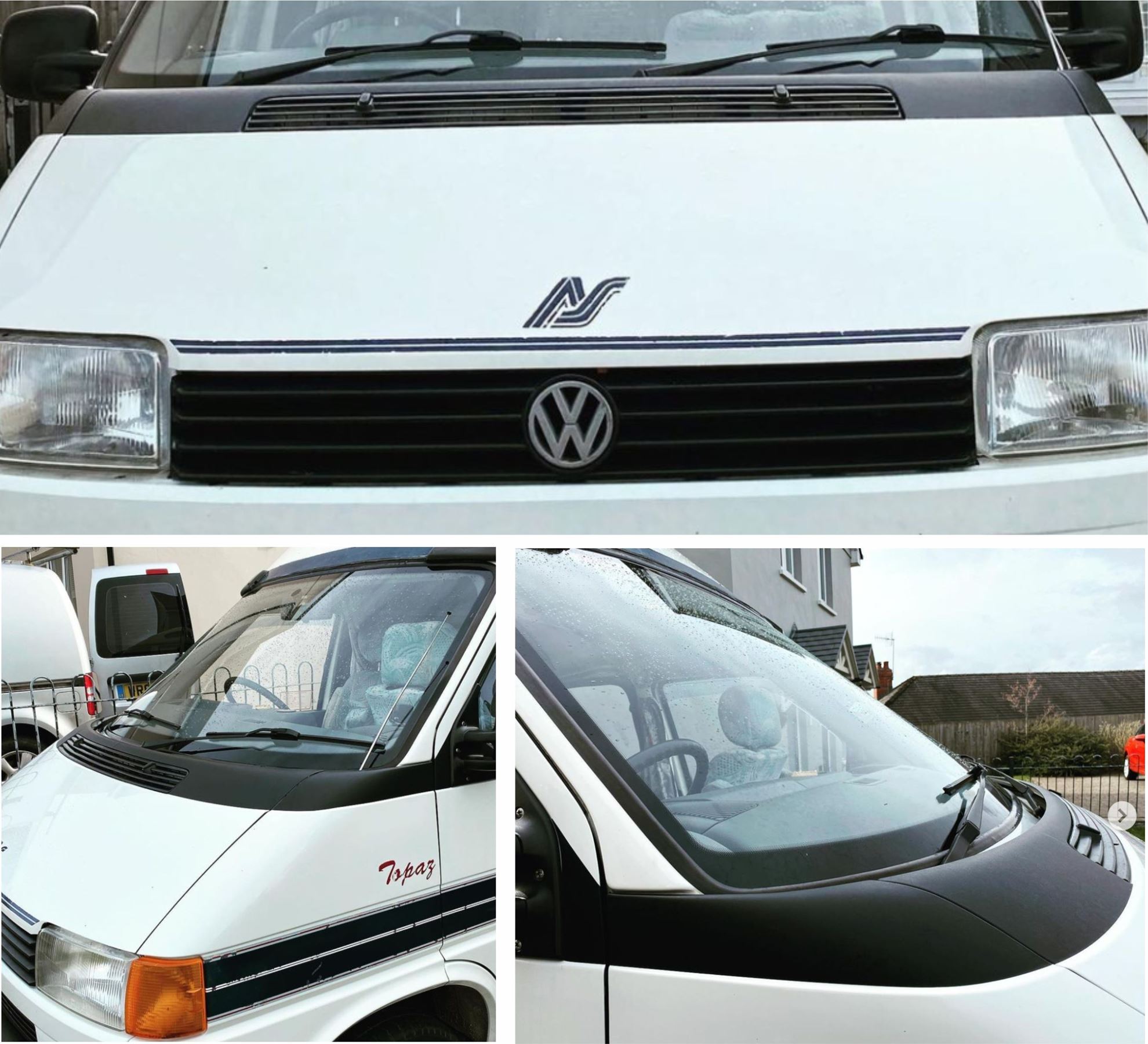 Zen Graphics - VW T4 Multivan / Eurovan / Allstar / Caravelle Bonnet Mudwing Vinyl