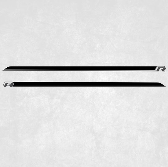 Zen Graphics - Golf MK7 / 7.5 R side Stripes / Stickers