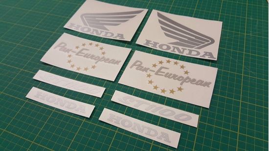 Zen Graphics - Pan European ST 1100 replacement Decals / stickers