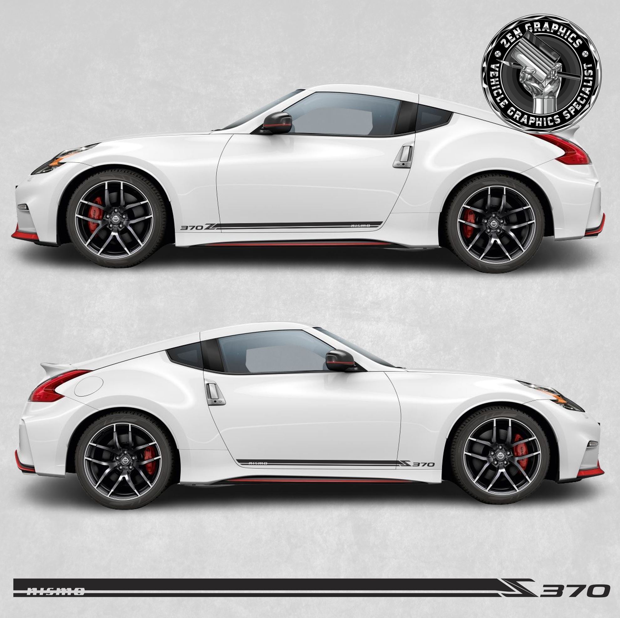 Zen Graphics - 370Z Nismo side Stripes