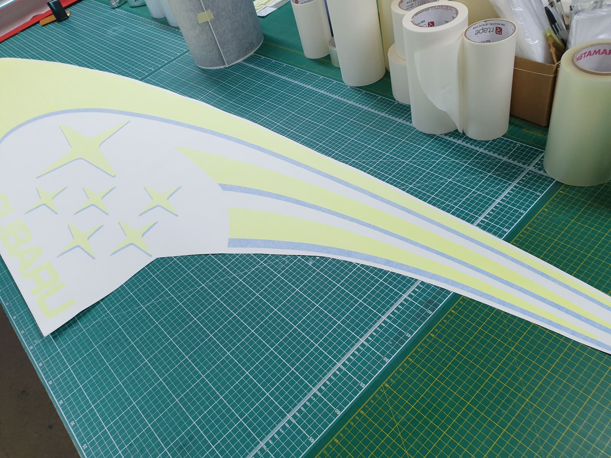 Zen Graphics - Subaru Impreza S11 / S12 Chris Atkinson 2005 - 2007 ...