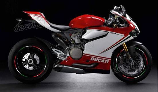 Zen Graphics - Ducati Corse Wheel Rim Decals / Stickers Kit