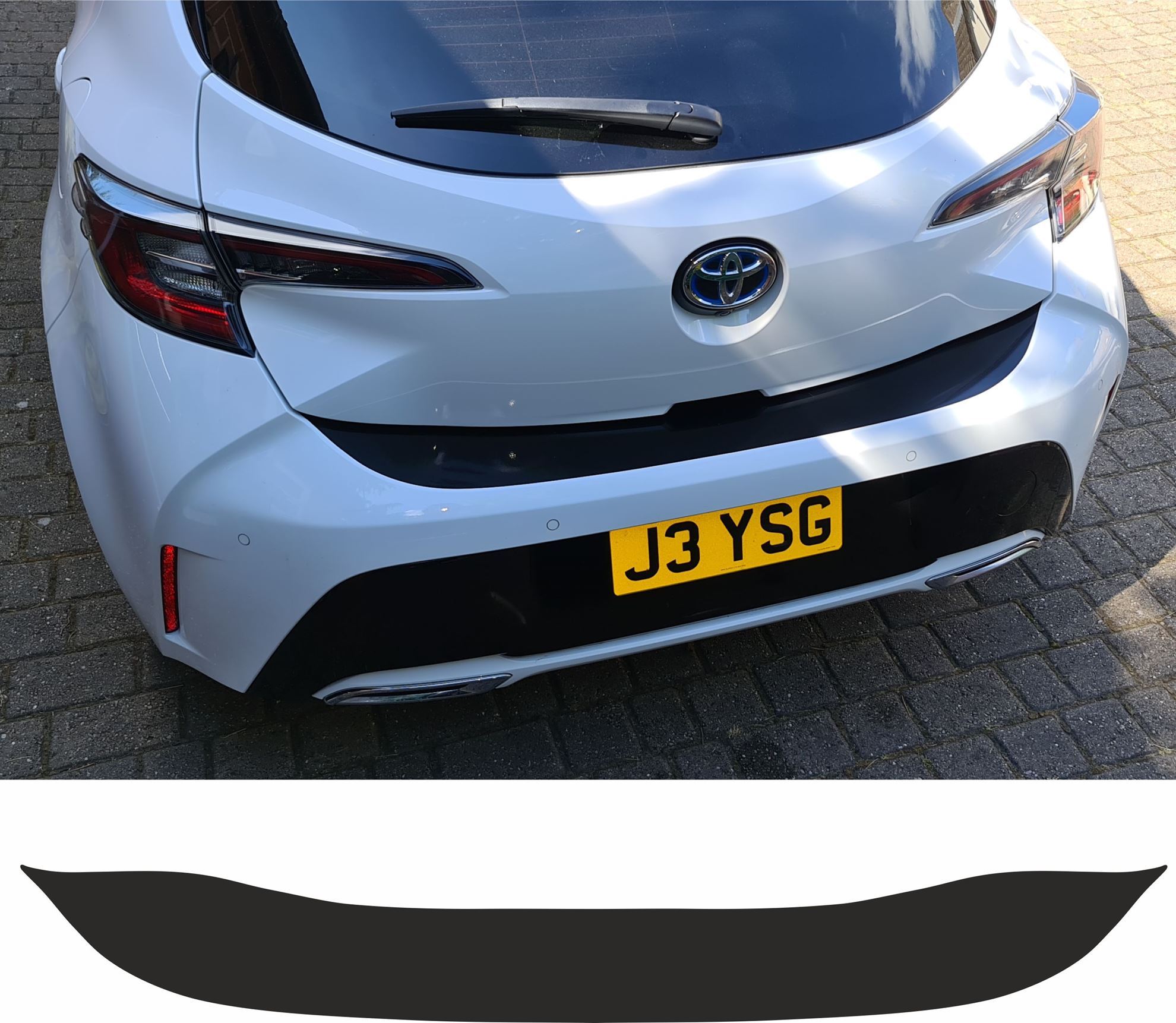 Zen Graphics - E210 MK12 rear Bumper Protector Vinyl overlay