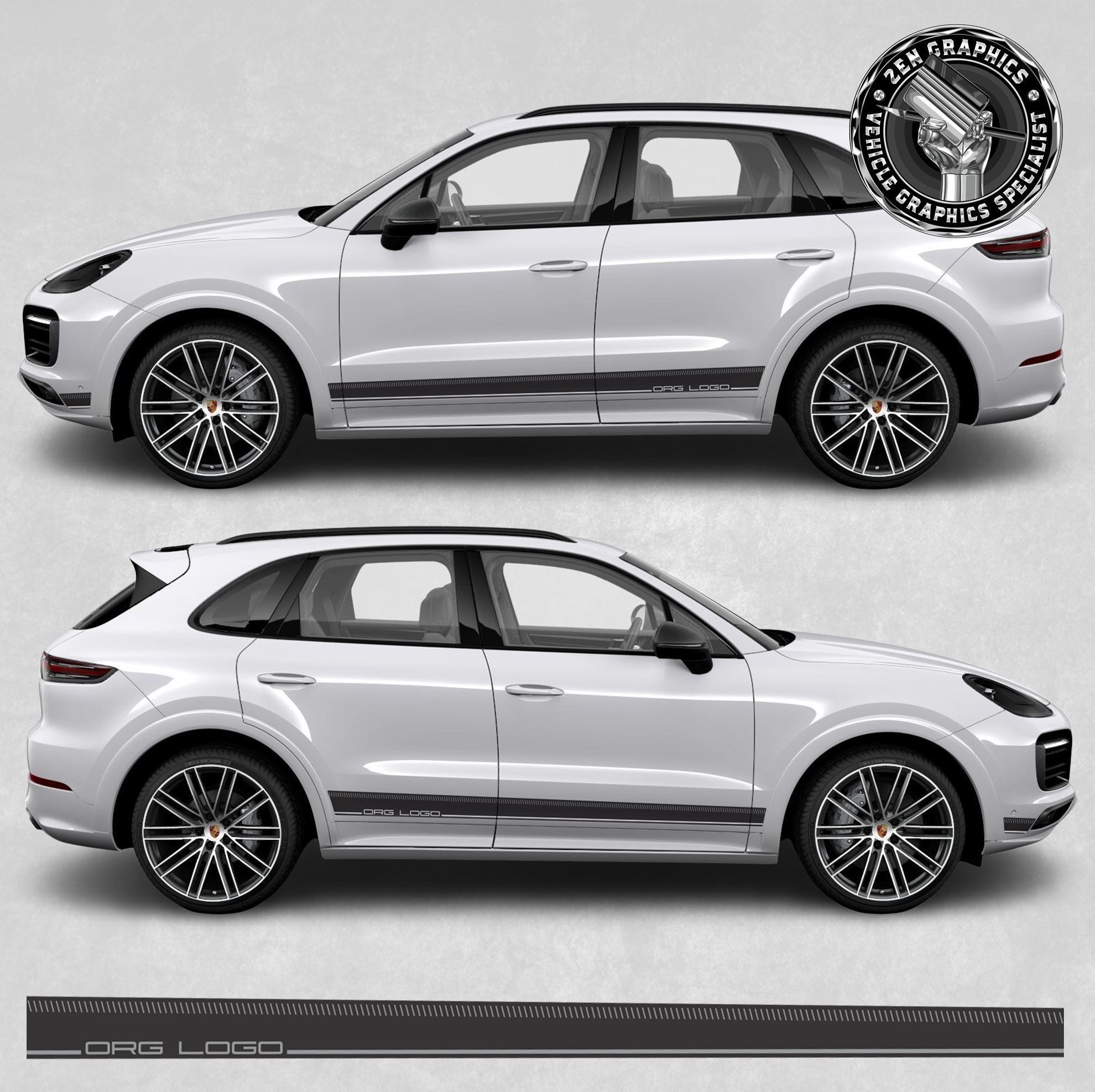 Zen Graphics - Cayenne side Stripes