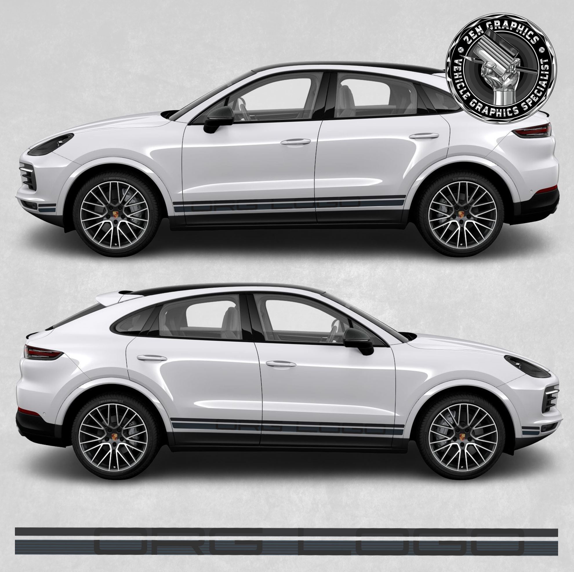 Zen Graphics - Cayenne side Stripes