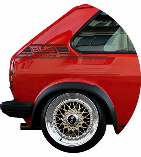 Zen Graphics - Golf MK1 BBS side Decals / Stickers