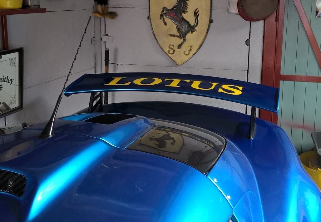 Zen Graphics - Lotus Exige S series 3 rear Wing Decal / Sticker