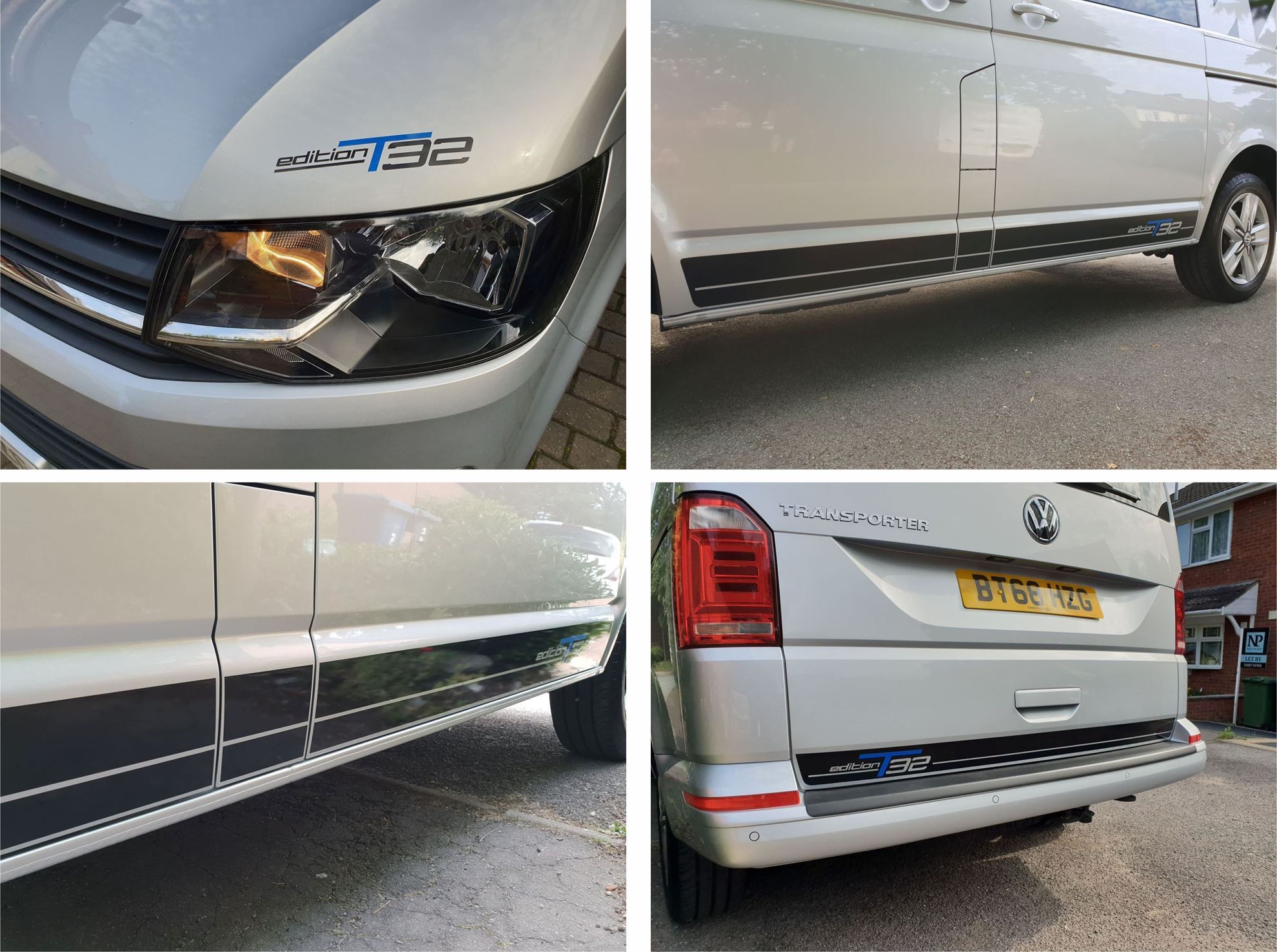 Zen Graphics - VW T6 "Edition T32" side Panel, side Stripes & rear ...