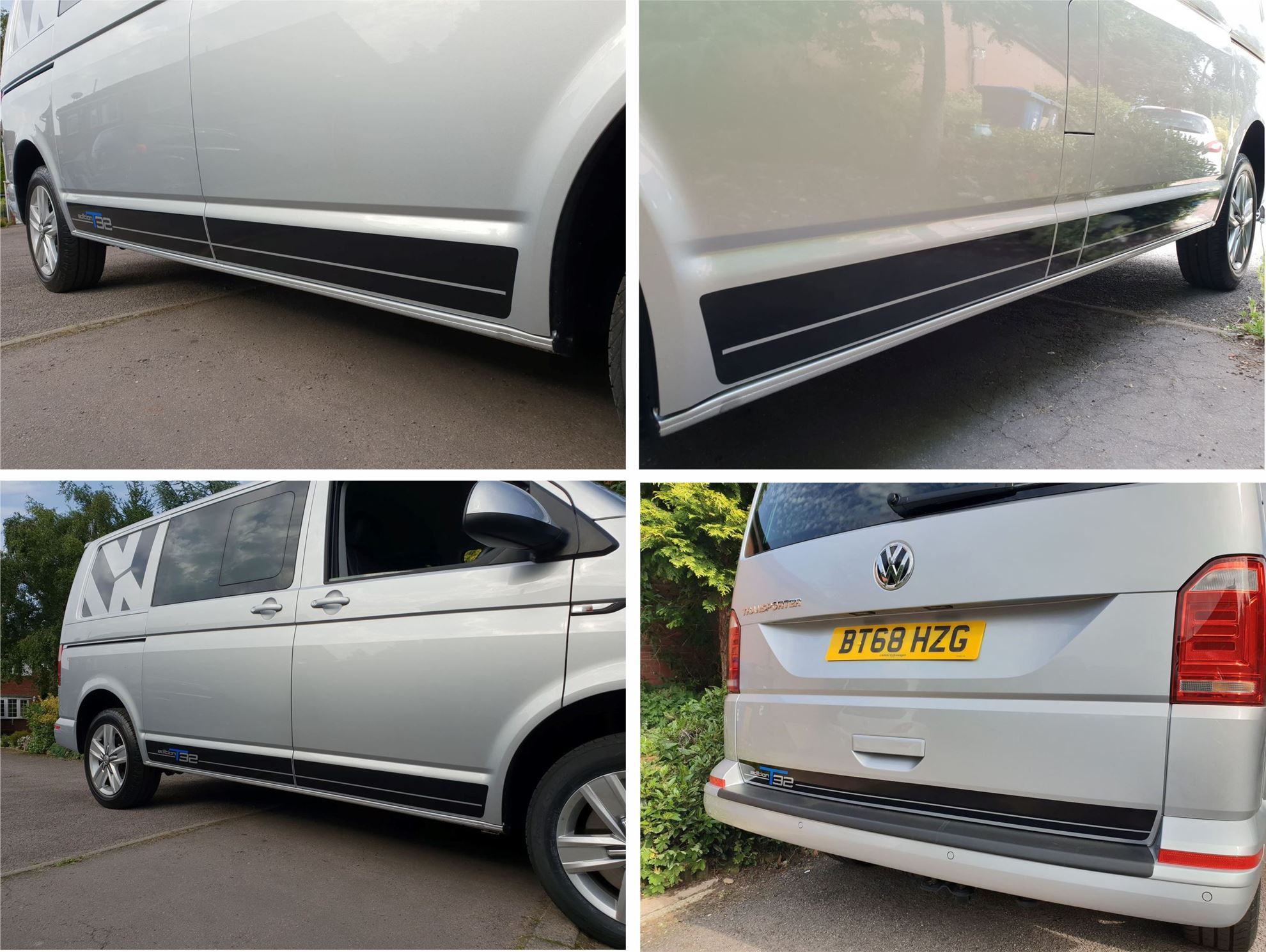 Zen Graphics - VW T6 "Edition T32" side Panel, side Stripes & rear ...