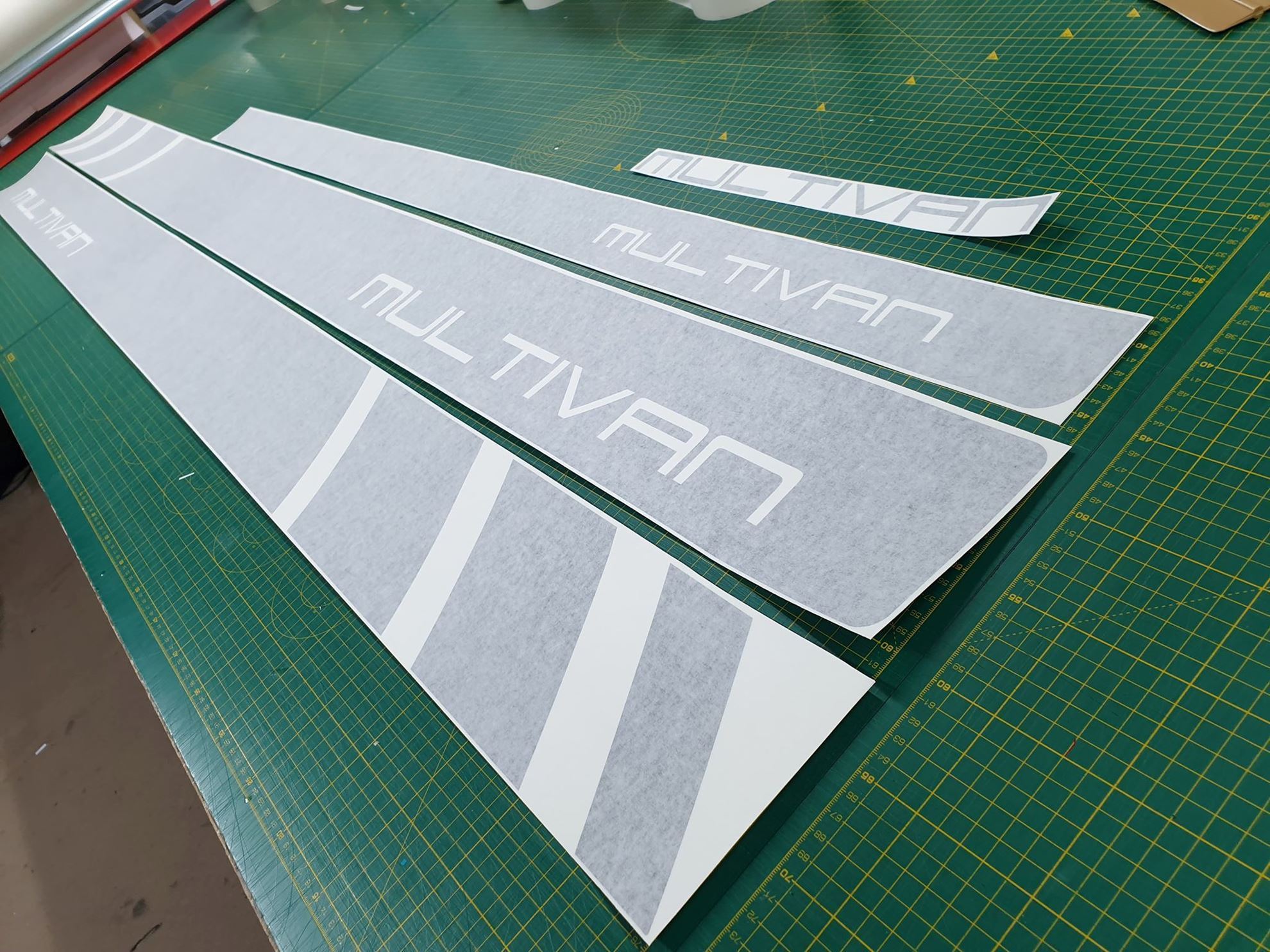 Zen Graphics - VW T5 Multivan side & rear Stripes / Stickers