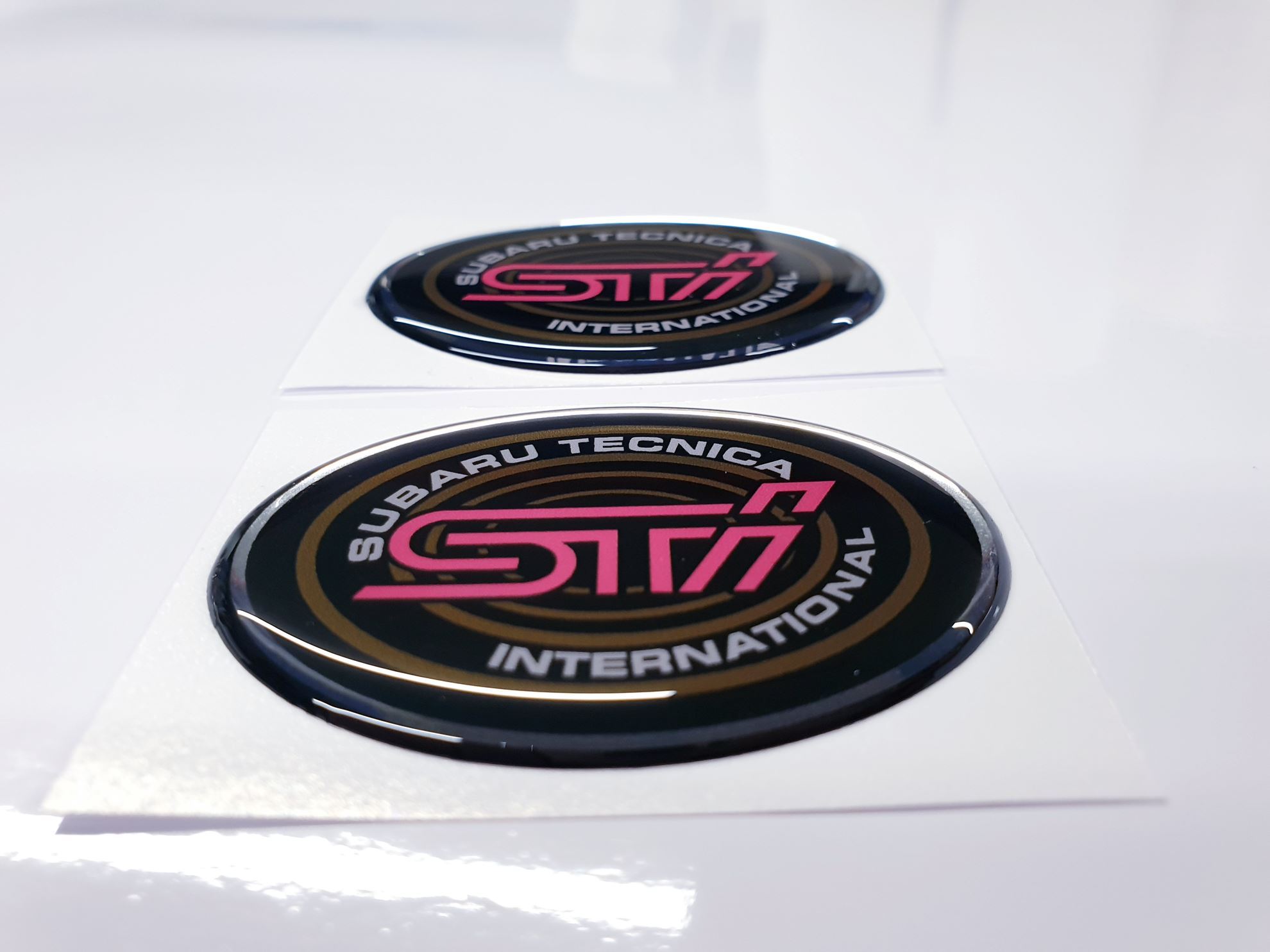Zen Graphics - Impreza STi adhesive Wing / Fender Badges