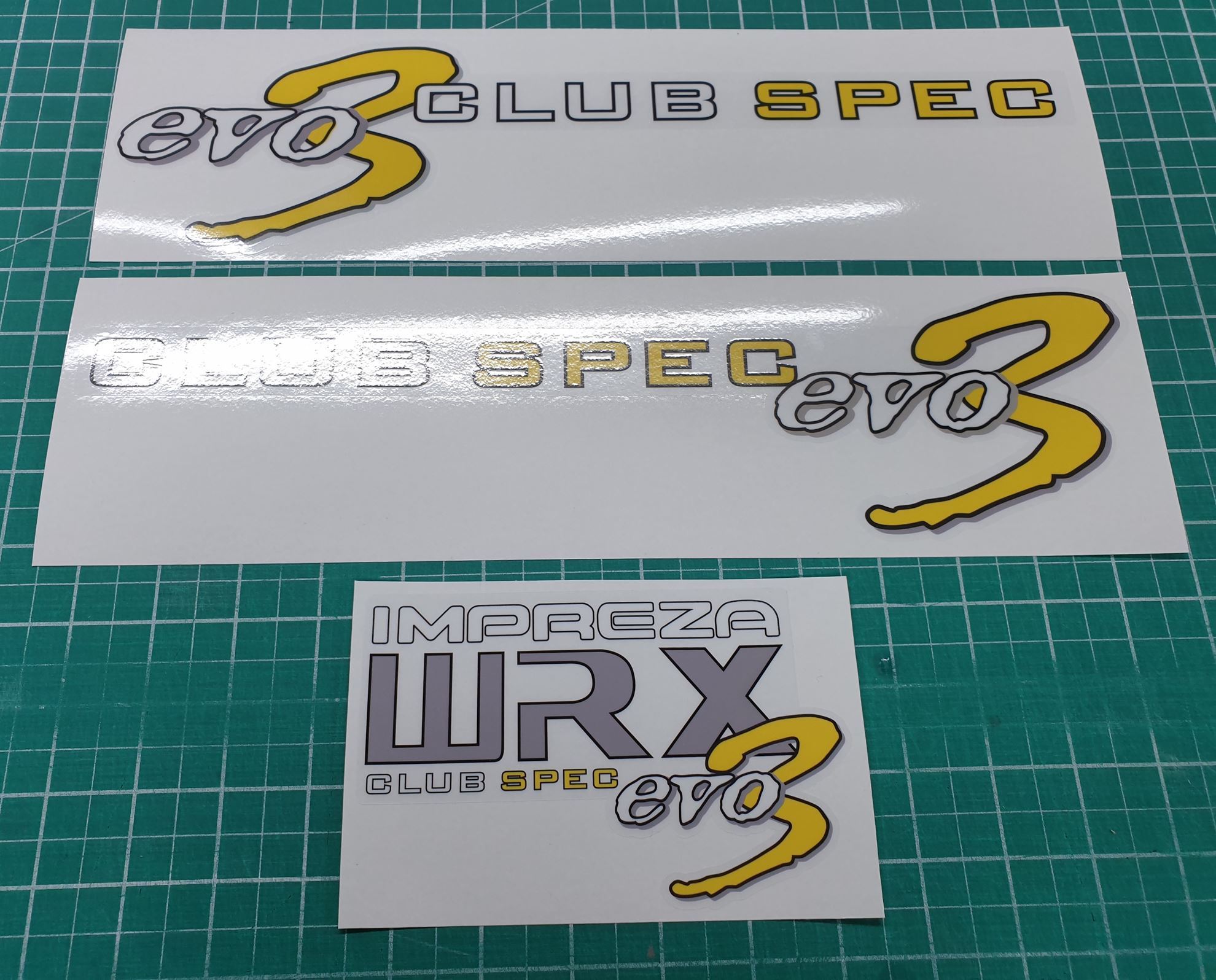 Zen Graphics - Impreza WRX Club Spec Evo 3 ( Australia) side & rear ...